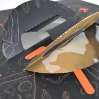China Custom Octagonal Pizza Box With Handle Paper Disposable for sale