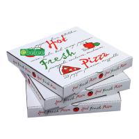 China E Flute Pizza Packaging Box 12 Inch Black for sale