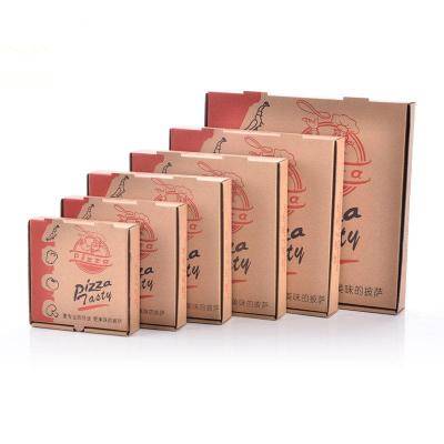 Cina Contenitori stampati quadrato d'imballaggio di pizza del contenitore di pizza lucida della laminazione in vendita