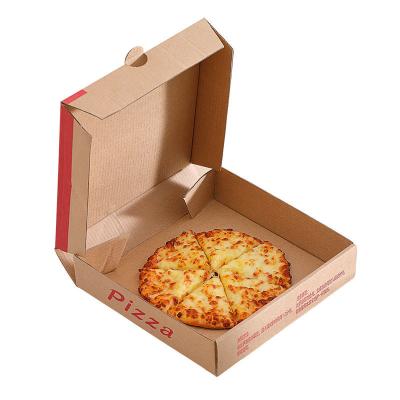 Cina Contenitori stampati quadrato d'imballaggio di pizza del contenitore di pizza lucida della laminazione in vendita