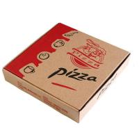 China Glossy Lamination Pizza Packaging Box Square Printed Pizza Boxes for sale