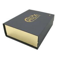 China Black Magnetic Custom Boxes For Wigs for sale