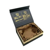 China Black Magnetic Custom Boxes For Wigs for sale