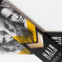 China Cardboard Wig Packaging Box Foldable Luxury Custom Logo for sale
