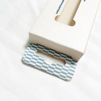 China Custom Logo Printed Watch Box Gift Packaging  Strap Shape for sale