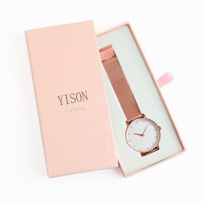 Cina Contenitore di regalo dell'orologio del cartone del nero dell'OEM Matt Lamination Printing in vendita