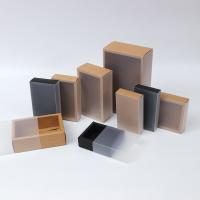 China Plastic Sliding Sleeve Foldable Drawer Boxes Custom Printing For Socks for sale