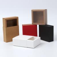 China Plastic Sliding Sleeve Foldable Drawer Boxes Custom Printing For Socks for sale