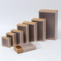 China Plastic Sliding Sleeve Foldable Drawer Boxes Custom Printing For Socks for sale