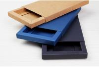 China Slidable Small Kraft Paper Boxes For IPhone Android Mobile Phone Case for sale