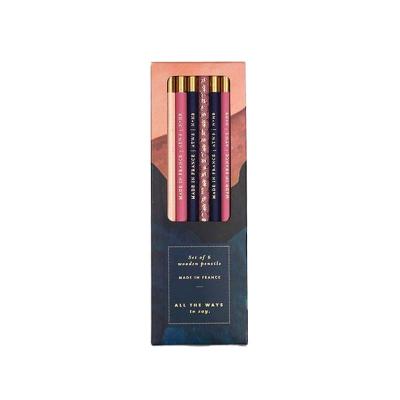 Cina Scatola di finestra del cartone di Kraft che imballa dimensione su ordinazione per Pen Pencil in vendita