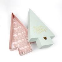 China Custom Arrow Shaped Clothing Packing Boxes For 12 Macaron Cookie for sale