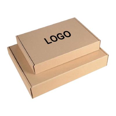 Cina Scatole di spedizione riciclate di carta su ordinazione di Logo Printing Packaging Box Kraft in vendita