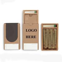 China Pre Roll Paper Cigarette Boxes Child Resistant With UV Coating for sale