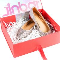China OEM Shoe Packaging Boxes Luxury High Heel Shoe Storage Boxes for sale