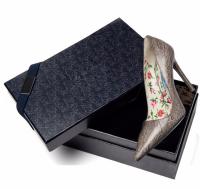 China Paperboard High Heels Shoe Packaging Boxes Customized Printing for sale