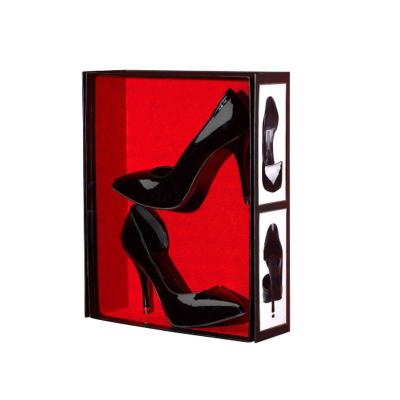 Cina Piccolo cartone personale Shoebox magnetico per il tacco alto di lusso in vendita