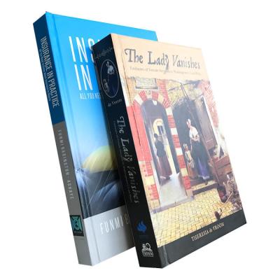 Cina A4 ha impresso la stampa del libro dalla copertina rigida di titolo con il rivestimento di polvere in vendita