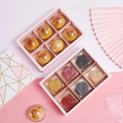 中国 6個の細胞が付いているカスタマイズされた金ホイルそしてピンク チョコレート包装箱 販売のため