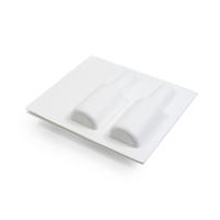 China Biodegradable Luxury Cosmetics Set Paper Molded Pulp Tray Packaging Insert for sale