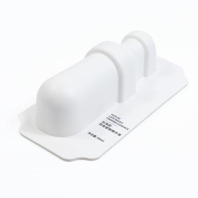 Κίνα Biodegradable Luxury Cosmetics Paper Molded Pulp Tray Packaging Box With Glue Lid προς πώληση