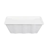 China Sugarcane Bagasse / Paper Molded Pulp Tray Box Biodegradable Toothpaste Toothbrush Insert for sale