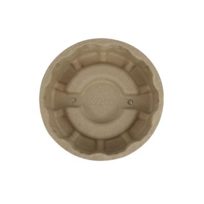 China Takeaway Paper Molded Pulp Packaging Tray Custom Biodegradable Food Grade zu verkaufen