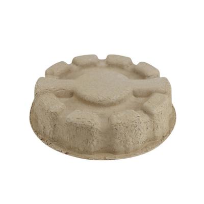 China Takeaway Paper Molded Pulp Packaging Tray Custom Biodegradable Food Grade zu verkaufen