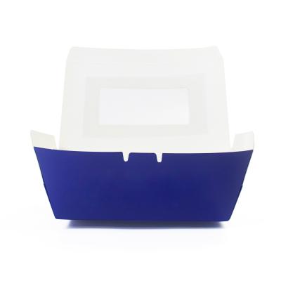 Cina Disposable Fast Food Packaging Recyclable Rectangle For Salad Fruit Lunch Takeaway in vendita