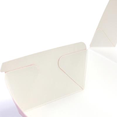 Cina Disposable Kraft Paper Fast Food Burger Packaging Box With Varnishing Printing in vendita