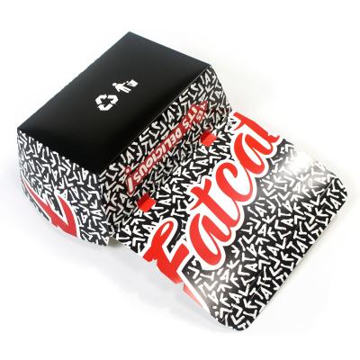Cina Disposable Fast Food Burger Packaging Box Custom Printed Kraft Paper in vendita