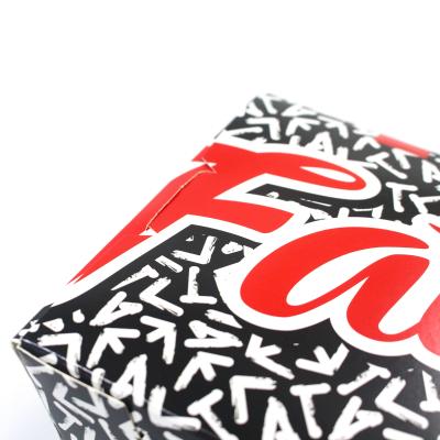 Cina Disposable Fast Food Burger Packaging Box Custom Printed Kraft Paper in vendita