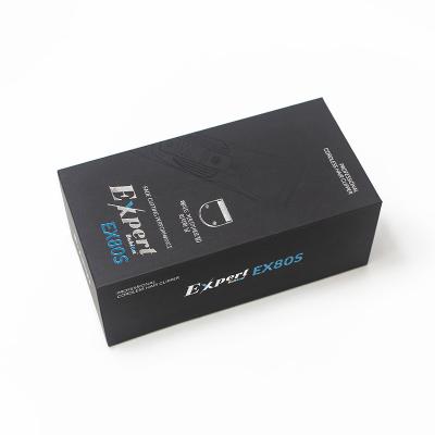 Cina Casella regalo con coperchio e base di rasoio nero di lusso in vendita