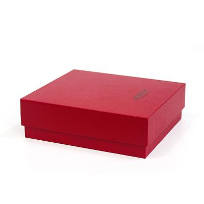 Cina Confezione di carta speciale in rilievo rosso con tappo e cassetta regalo con vassoio per Eva in vendita