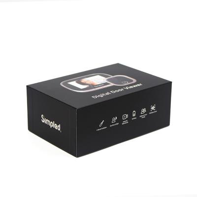 Cina Capo di carta e scatola regalo base con manipolazione di stampa di laminazione lucida in vendita