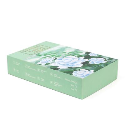 Cina Spazzolino da denti elettrico Coperchio di carta di cartone e scatola di base Verniciatura modello di fiori personalizzato in vendita