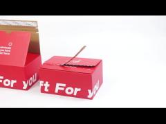 Custom Easy Tear Strip Opening Seal Zipper Carton Box Corrugated Cardboard Boxes