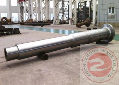 中国 高い硬度の終わりは鍛造材のローラーの鋼鉄 60CrMnMo Cr3 EN ASTM GB を機械で造りました 販売のため