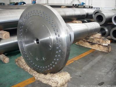 Cina La terra di precisione ha forgiato il mandrino d'acciaio di energia eolica dell'asse 34CrNiMo6 in vendita