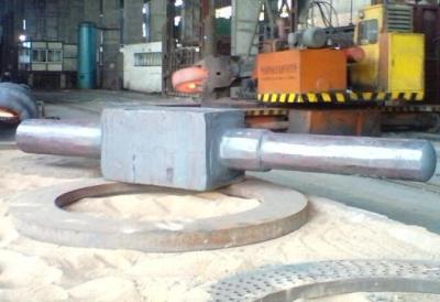 Cina L'asse quadrata forgiata aperta muore il acciaio al carbonio di forgia per macchinario minerario 34CrNiMo6 in vendita