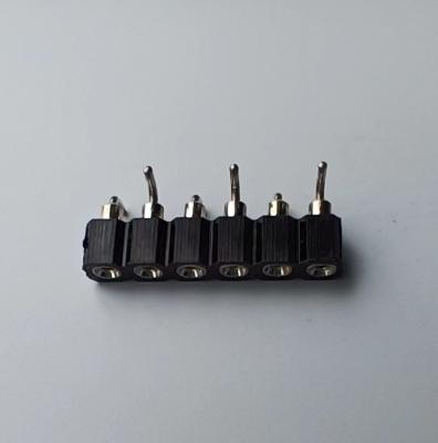 China Terastor Round hole socket/Female Header 2.54mm 1*6P SMT Te koop