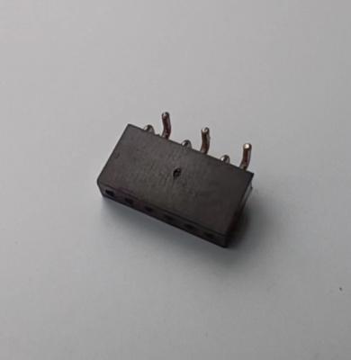 China Terastor Round hole socket/Female Header 1.27mm 1*6P Reverse insertion SMT Te koop