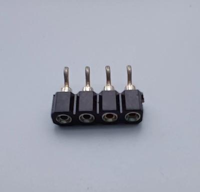 China Terastor Round hole socket/Female Header 2.54mm 1*4P SMD zu verkaufen