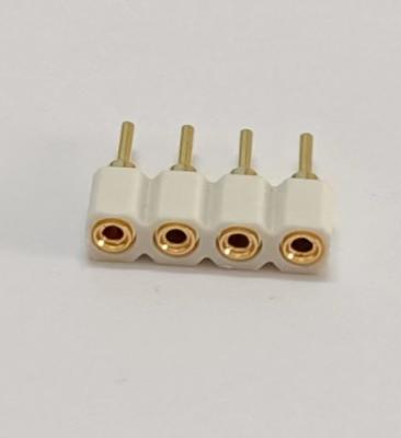 Cina Terastor Round hole socket/Female Header 2.54mm 1*4P Special pin in vendita