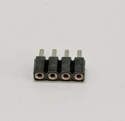 China 1 x 4 Pin Female Connector Ic 2.54mm Smt Pin Header Strip à venda