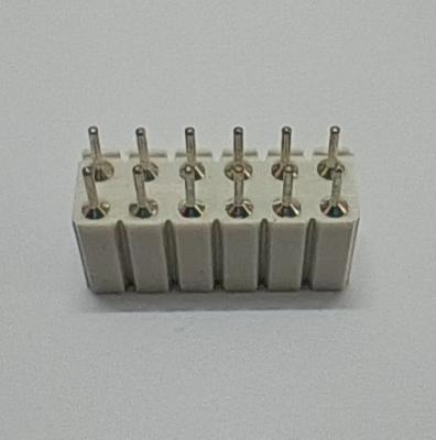 China 2x6 12 Pin Header Connector IC zócalo femenino del jefe de la echada de 2,54 milímetros en venta