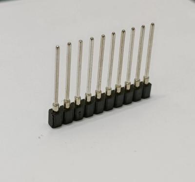 China Terastor Round hole socket/Female Header 2.54mm 1*10P Rectangular pin à venda