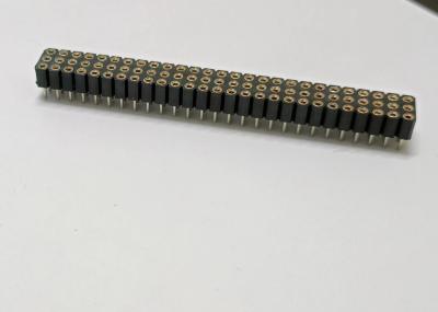 中国 3x27P 2.54 Mmピッチの女性のピン コネクタIC 2.54 Mm女性ヘッダーのストリップ 販売のため