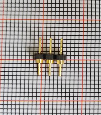 China Terastor Round hole pin/Pin Header 2.54mm 1*3P à venda