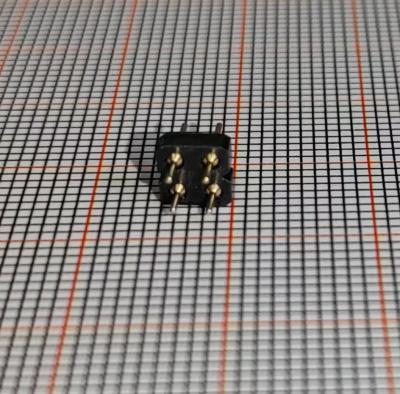 China Terastor Round hole pin/Pin Header 2.54mm 2*2P Te koop